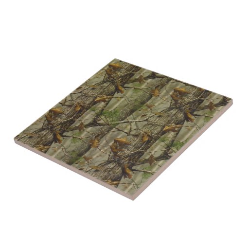 Classic Camouflage Ceramic Tile | Zazzle