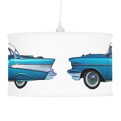 Classic car 1957 Chevy BelAire custom lamp | Zazzle