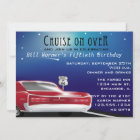 Classic Car Birthday Party Invitation | Zazzle