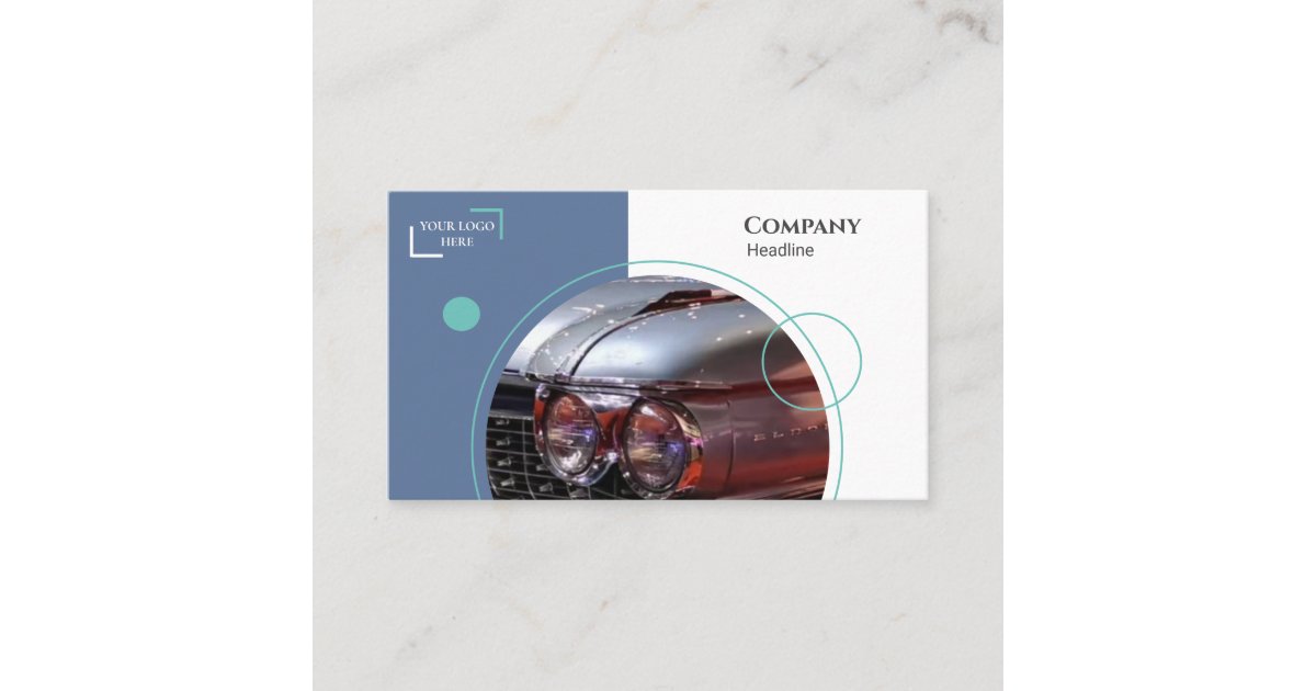 Classic Car Business Card | Zazzle