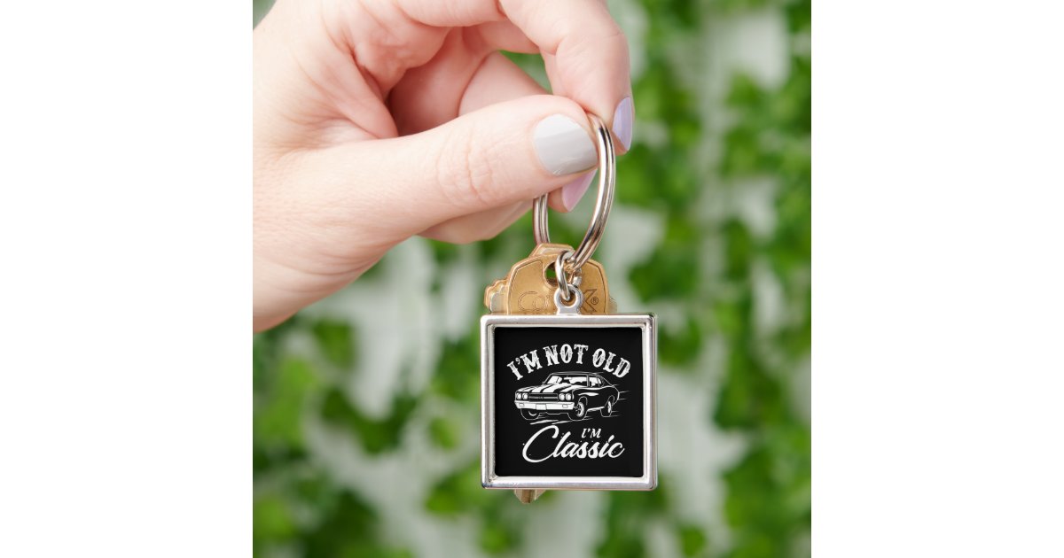 Classic Car Chevelle Keychain | Zazzle