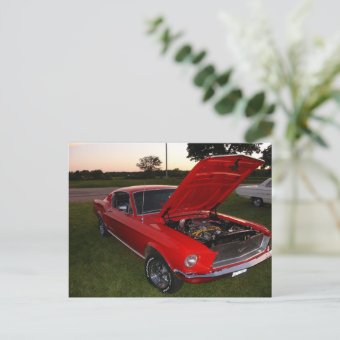 classic car postcard | Zazzle
