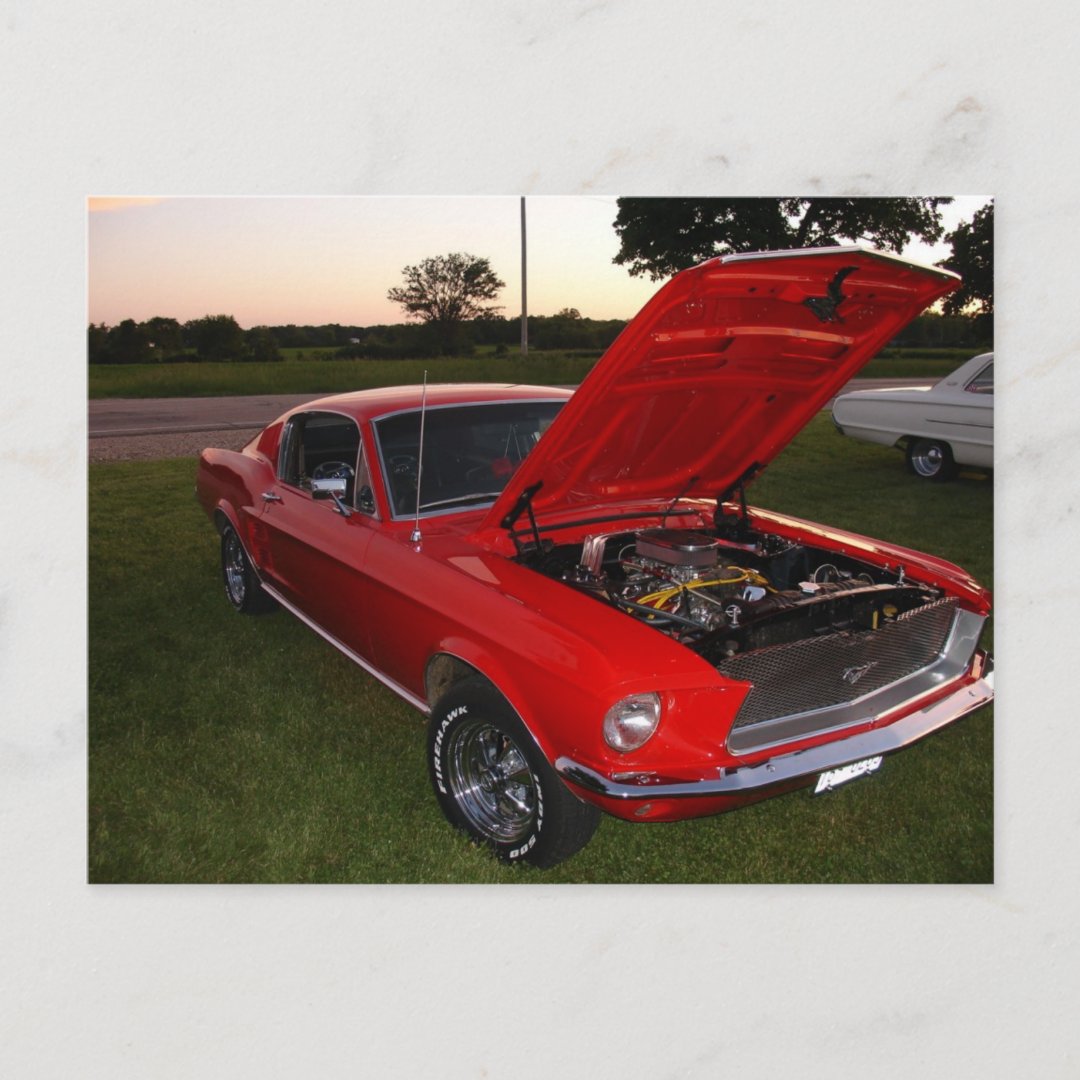 classic car postcard | Zazzle