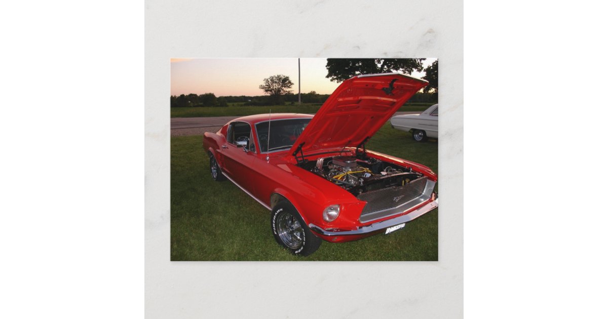classic car postcard | Zazzle