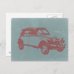 Classic Car Postcard | Zazzle