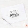 Classic Car Show Stickers Customize | Zazzle