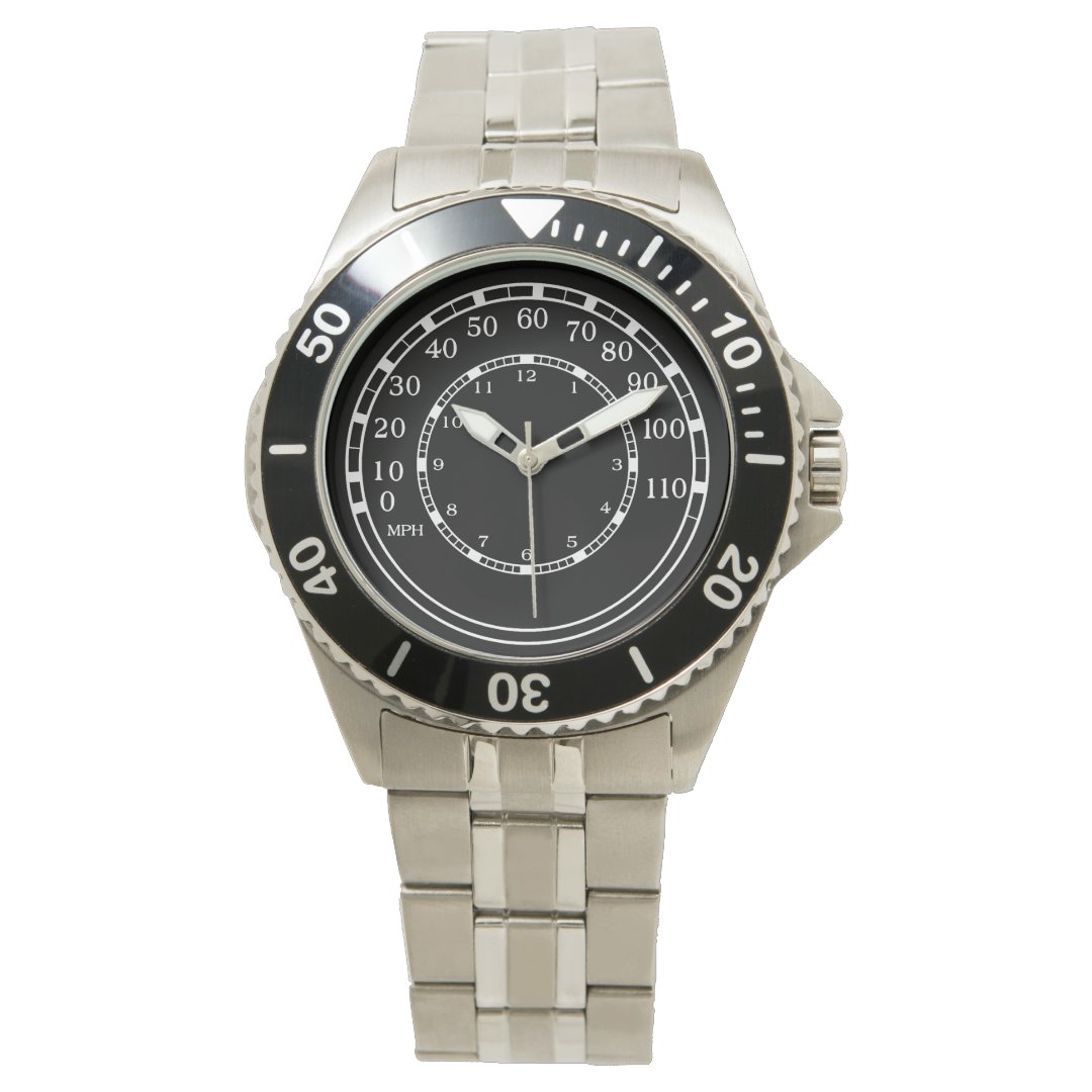 Classic Car Speedometer Watch | Zazzle