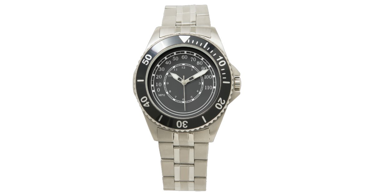 Classic Car Speedometer Watch | Zazzle