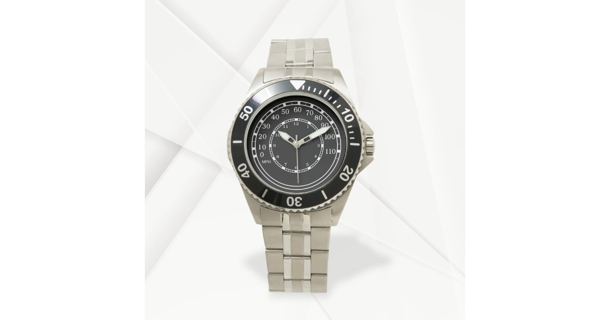 Classic Car Speedometer Watch | Zazzle