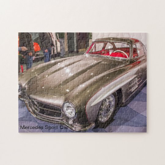 Classic Cars - Mercedes Sport Car Jigsaw Puzzle | Zazzle.com