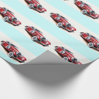 Classic Cars wrapping paper | Zazzle