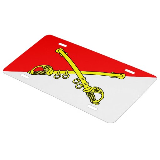 Classic Cavalry License Plate | Zazzle