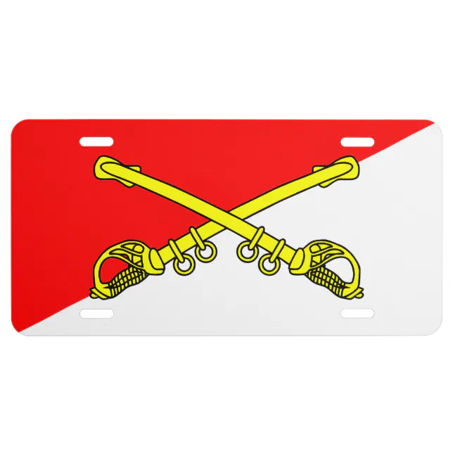 Classic Cavalry License Plate | Zazzle