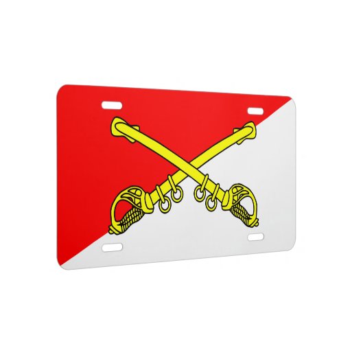 Classic Cavalry License Plate | Zazzle