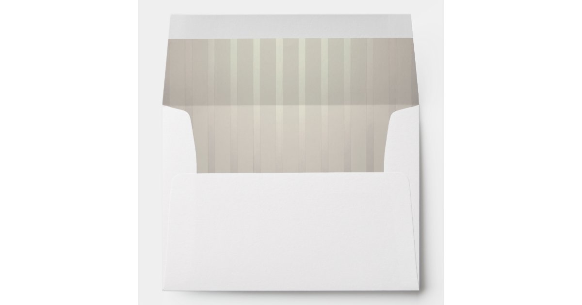 Classic Champagne Beige Ivory Pearl Wedding Envelope | Zazzle
