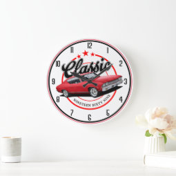 Classic Chevelle Large Clock | Zazzle