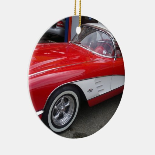 Classic Chevrolet Corvette Ceramic Ornament | Zazzle