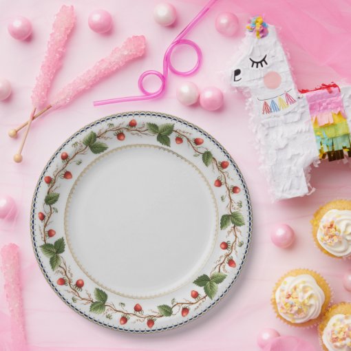 Classic China Dinnerware Patterns Paper Plates | Zazzle