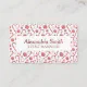 Classic Christmas Candy Cane Business Card | Zazzle