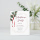 Classic Christmas Party Frame Budget Invitation | Zazzle