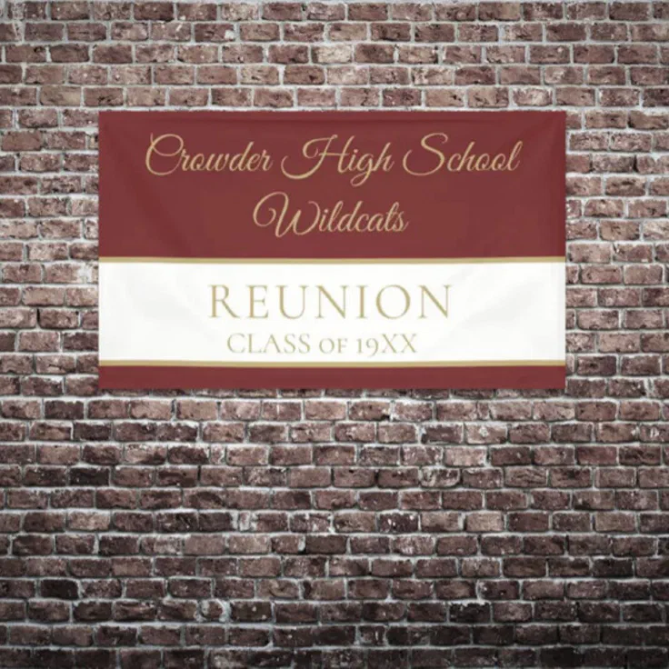 Classic, Class reunion banner | Zazzle