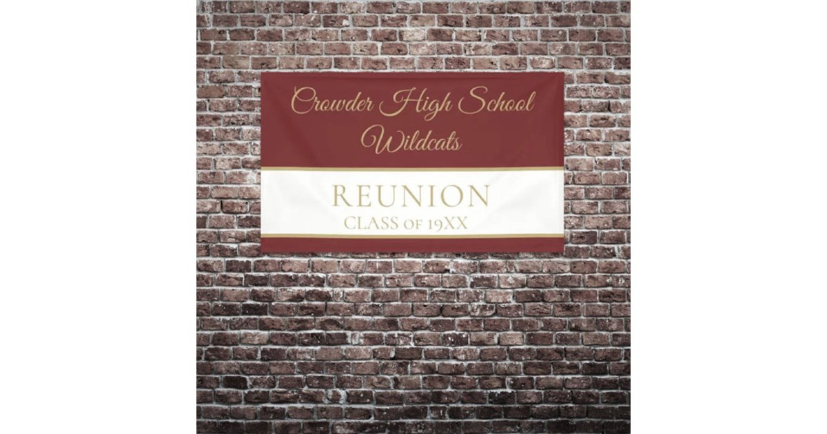 Classic, Class reunion banner | Zazzle