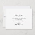 Classic Colorful Bridesmaid Proposal Note Card | Zazzle