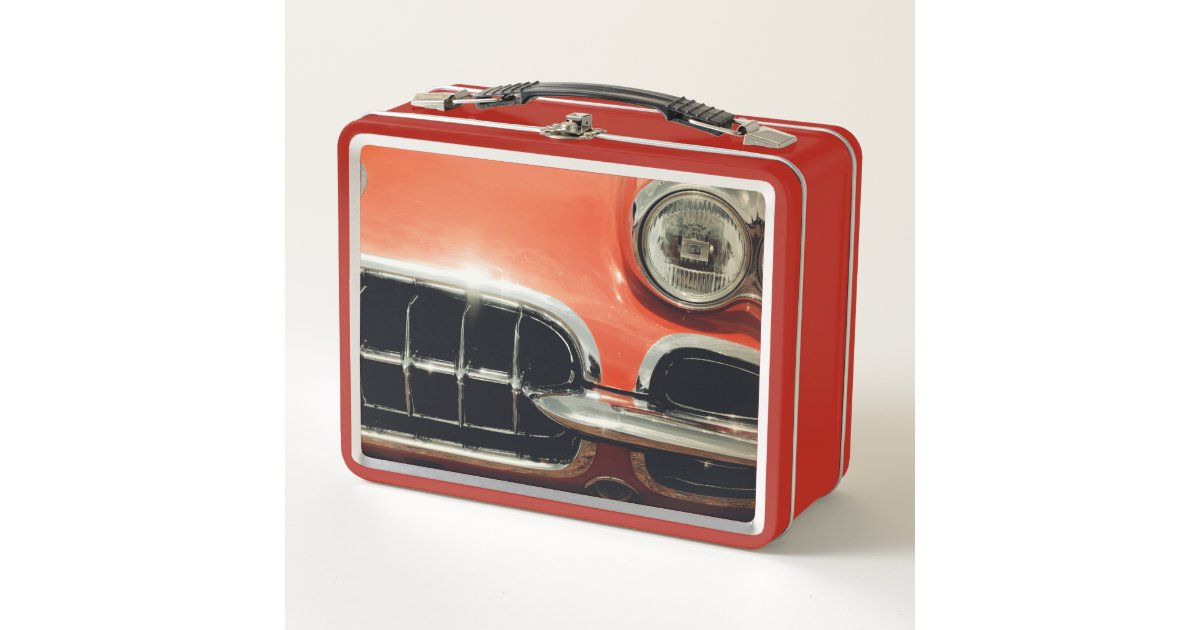 Classic Corvette Lunchbox | Zazzle