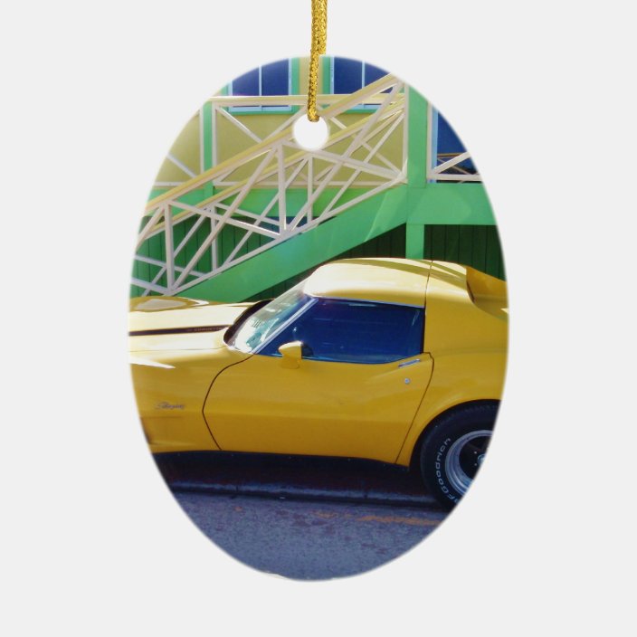 Classic Corvette Stingray. Ceramic Ornament | Zazzle.com
