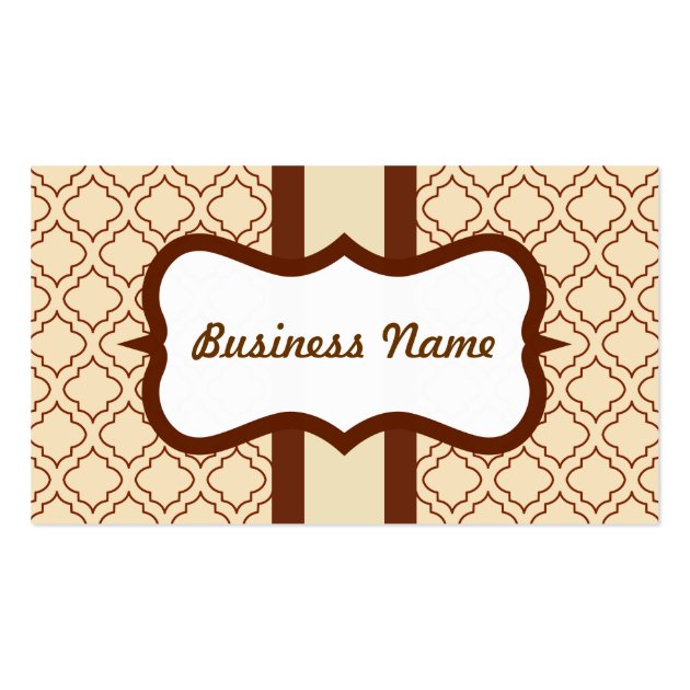 Classic Cream Business Card