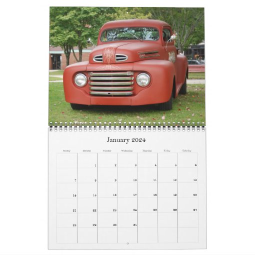Classic Cruising Calendar by WIZARD Photography | Zazzle