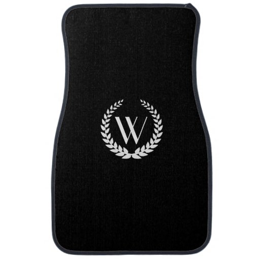 Classic Custom Monogram Car Mat | Zazzle