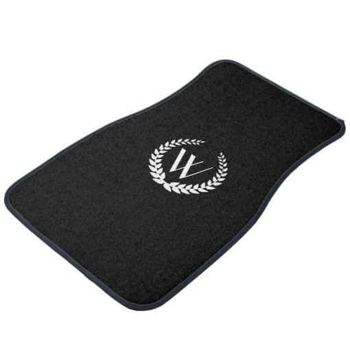 Classic Custom Monogram Car Mat | Zazzle
