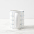 Classic Customizable Plaid Lake House Blue Fish Coffee Mug | Zazzle