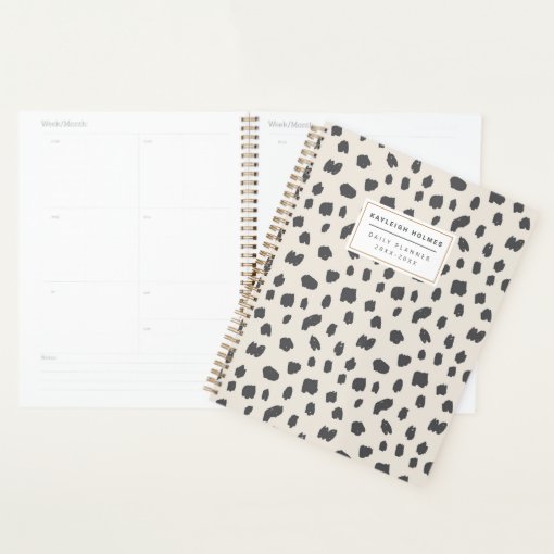 Classic Dalmatian Spots Planner | Zazzle
