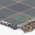 Classic Dark Blue Red Green Plaid Pattern Throw Blanket | Zazzle