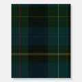 Classic Dark Green Plaid Baby Shower Welcome Sign | Zazzle