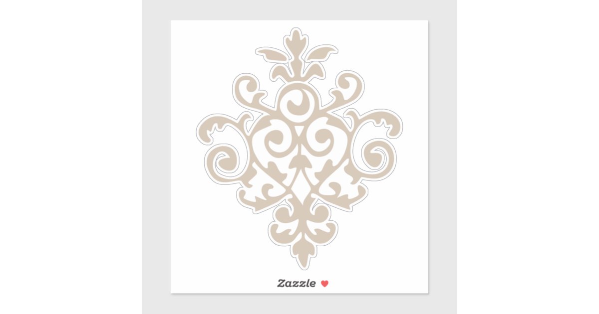 classic design sticker | Zazzle