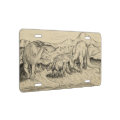 Classic Dinosaurs License Plate | Zazzle