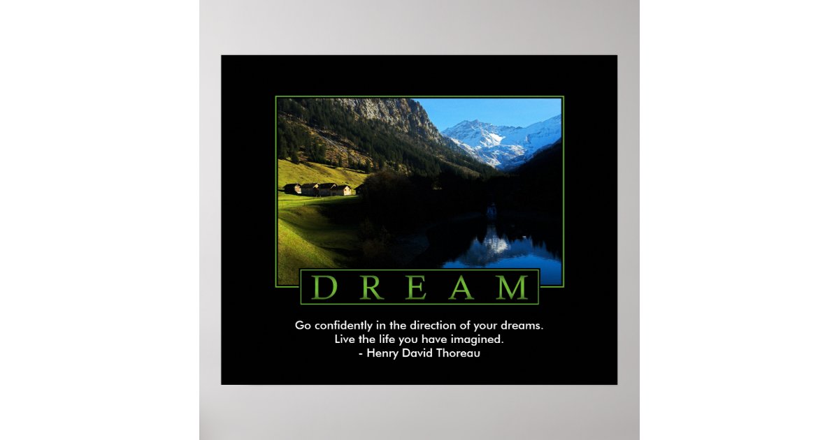 Classic Dream Poster | Zazzle