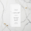 Classic Elegance Reserved Seat Tag Template | Zazzle
