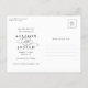 Classic Elegant Typography Names Photo Wedding Sav Announcement ...