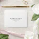 Classic Elegant Wedding Reply RSVP Envelope | Zazzle