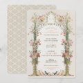 Classic Enchanted Garden Wedding Invitation | Zazzle