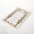 Classic Enchanted Garden Wedding Invitation Foil Invitation | Zazzle