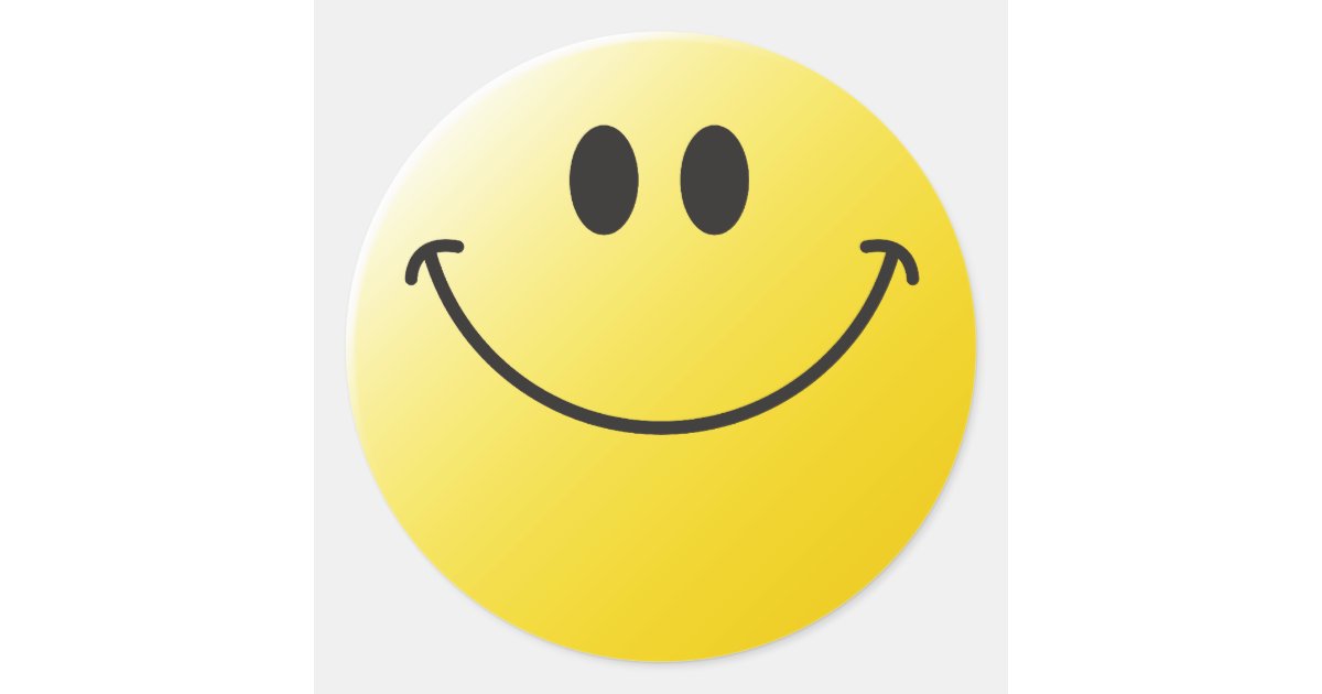 Classic Face Classic Round Sticker | Zazzle