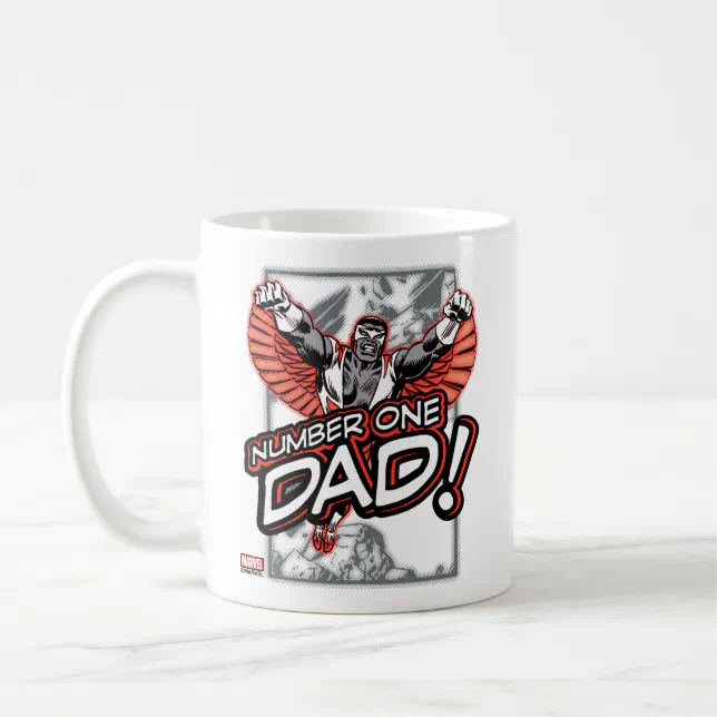 Classic Falcon "Number One Dad!" Coffee Mug | Zazzle