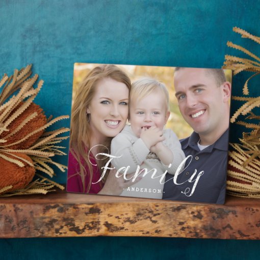 Classic Family Custom Photo Frame | Zazzle