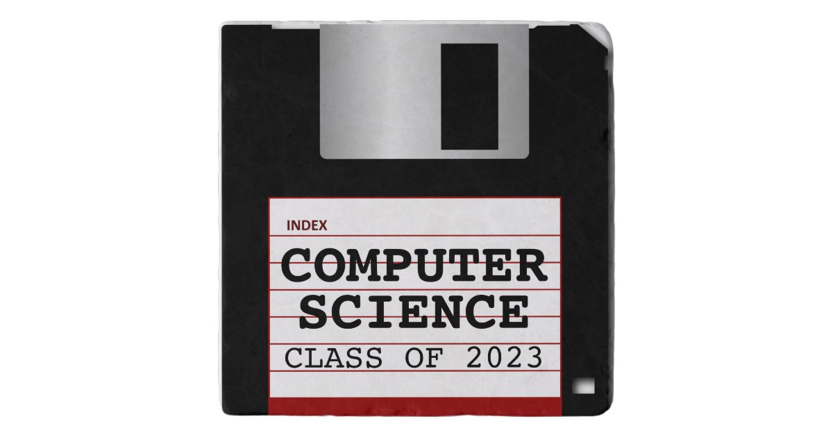 Classic Floppy Disk Personalized Graduation Trivet | Zazzle