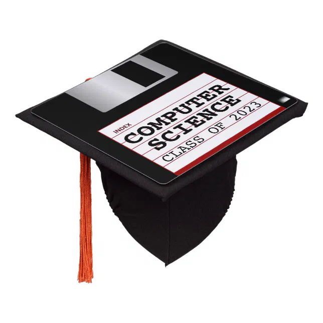 Classic Floppy Disk Personalized Tassel Topper | Zazzle